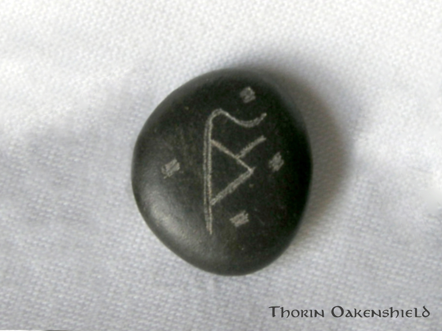 Hand-Engraved Hobbit Rune Stones